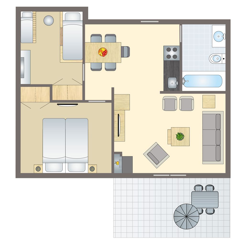 4-persoons kinderbungalow - Comfort 4CK op Landal Het Vennenbos